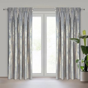 ZATEMŇOVACÍ ZÁVĚS NA PÁSCE RENIA 140X270 CM VZOROVANÁ