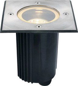 LA 229324 Venkovní svítidlo DASAR 115 ADJUST na podlahu čtyřhraná 230V GU10 - BIG WHITE (SLV)