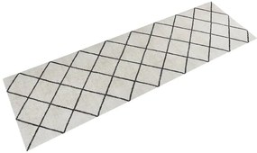 Kuchyňský koberec omyvatelný Čtverec 60 x 180 cm samet 136568