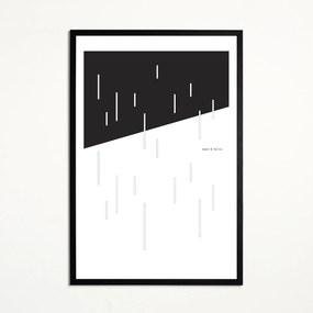 Ondřej Tejkl | Rain Dark Rám: Bez rámu, Velikost: 60 x 40 cm