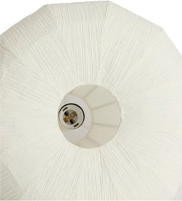 Krémové závěsné svítidlo s papírovým stínidlem ø 10 cm Sarella – Light &amp; Living