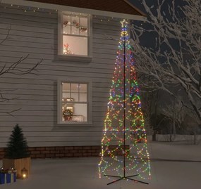 vidaXL Vánoční stromek kužel 1 400 ch LED diod 160 x 500 cm [343512] Barva: Vícebarevný