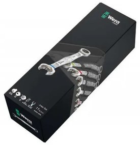 Wera 020013 Očkoploché ráčnové klíče 8 ÷ 19 mm 6000 Joker 11 Set 1 (Sada 11 dílů)