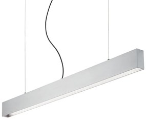 LED Závěsné svítidlo Ideal Lux Club SP168 alluminio 137995 šedé