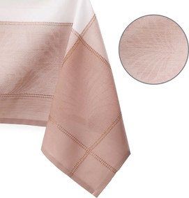 Ubrus AmeliaHome LILLE růžovo-bílý