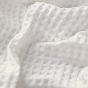 Výhodná sada vaflových osušek - bílá ecru + světle šedá