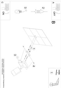 Sollux SL.1069 - Nástěnné bodové svítidlo NERO 1xGU10/40W/230V černá/zlatá