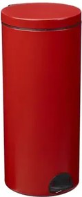 Rossignol Elora 90327 červený / Pedálový koš / 30 L / RAL 3002