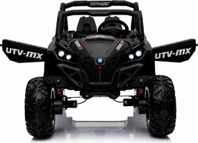 LEAN CARS Akumulátorové auto Jeep XMX603 4x4 s MP4 panelem, černé
