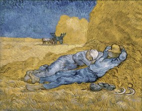 Vincent van Gogh - Obrazová reprodukce The Siesta (1890), (40 x 30 cm)