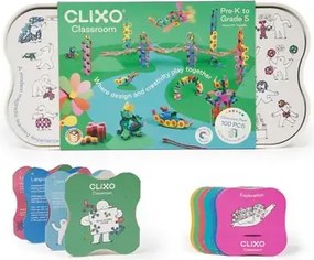 Clixo Classroom Magnetická stavebnice / 100ks / od 4 let