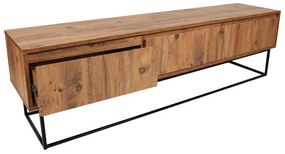 Designový TV stolek Olesia 180 cm vzor ořech