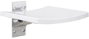 Bemeta Design HELP: Sklopné sprchové sedátko, hliník, plast bílý -