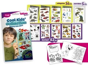 TYTOO Cool Kids' Collection / Třpytivé tetování / Motivy pro kluky / o