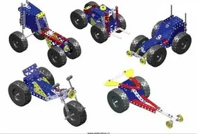 Merkur 1.1 Stavebnice vozidel / 256 dílů / 10 modelů / od 6let