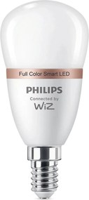 Philips Smart LED žárovka E14 P45, 4,9 W, 470 lm, RGBW 2200-6500 K