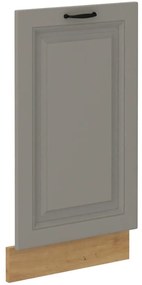 Dvířka na vestavnou myčku kuchyňská skříňka Stilo claygrey/artisan 713x446