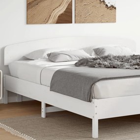 vidaXL Čelo postele 200 cm masivní borové dřevo [842486] Barva: Bílá
