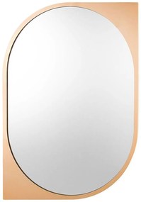 Nástěnné zrcadlo 65 x 90 cm zlaté HIREL Beliani