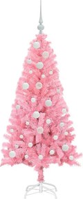 Vánoční stromeček Růžová 120 cm PVC 3396410