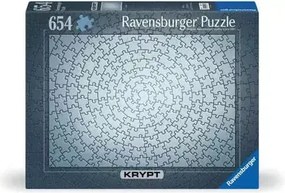Ravensburger Krypt Puzzle: Silver / 654 dílků / od 14 let