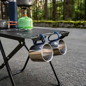 NILS CAMP Skládací turistický stůl  NC3310 černý
