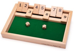 Bigjigs Toys Dřevěná hra Uzavřete kostky
