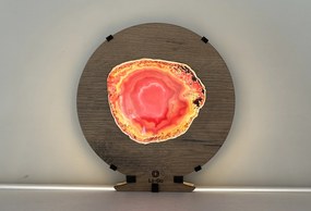 Li-Go "Achát" lampa 20x22cm provedení povrchu: dub