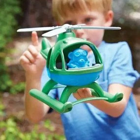 Green Toys Vrtulník modrá / od 2 let
