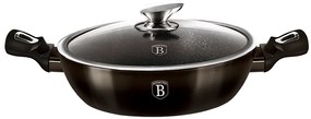 BERLINGERHAUS Pánev hluboká s poklicí 24 cm Shiny Black Collection BH-6608