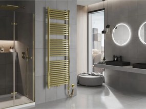 Mexen Hades, elektrické topné těleso 1800 x 600 mm, 900 W, zlatá lesklá, W104-1800-600-2900-50