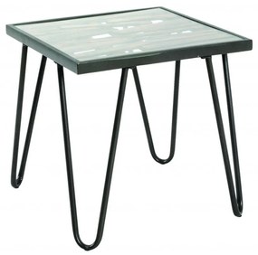 Mørtens furniture Konferenční stolek Leo, 50 cm, antracitová