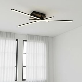 Brilagi - LED Stropní svítidlo STRIPES LED/30W/230V černá