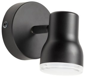 Černé nástěnné svítidlo ø 6,5 cm Tehila – Kave Home