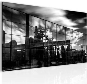 Malvis ® Obraz Industriální motiv II Velikost (šířka x výška): 120x80 cm