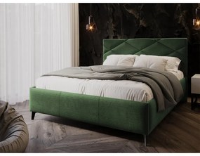 Čalouněná manželská postel Lanoi, Rozměr postele: 160 x 200 cm, Potah: Breeze 15