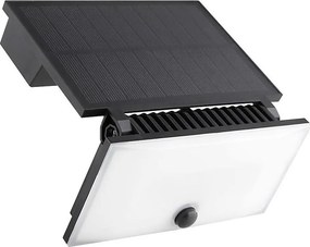 LED Reflektor se senzorem a solárním panelem FUJI LED/8W/3,7V 2000 mAh IP44