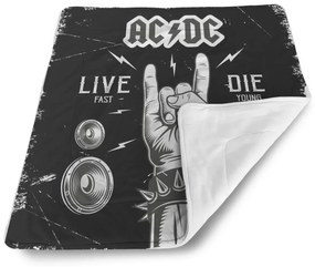 Sablio Deka pro miminko ACDC Live fast, die young - 80x100 cm