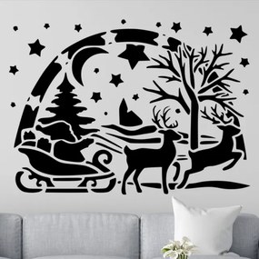 Samolepka Santa a soby