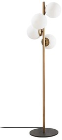 Designová stojanová lampa Qunsia 130 cm zlatá