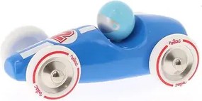 Vilac Závodní auto GM modré s bílými koly / od 2 let
