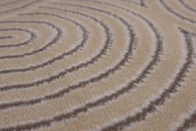Alfa Carpets, Kusový koberec Thumbs ivory, 80x150, béžová, ložnice