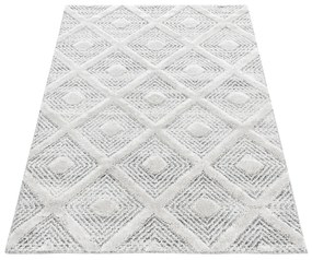 Ayyildiz Kusový koberec PISA 4707, Šedá Rozměr koberce: 60 x 110 cm