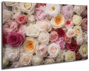 Obraz tisícero růží Rozměr: 120 x 80 cm