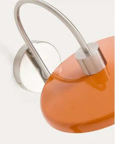 Oranžové nástěnné svítidlo ø 27 cm Nuvira – Kave Home