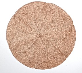 Kulatá rohož na podlahu - hvězda  Ø 120 cm