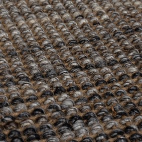 Flair Rugs, Kusový koberec Mottle Jute Ombre Grey, 80x150, šedá, chodba / předsíň