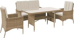 XXXLutz ZAHRADNÍ SADA 4dílné, kov, plast, sklo, textil Ambia Garden - 002277012101