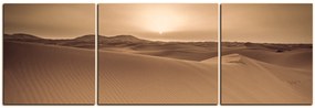 Obraz na plátně - Pouště Sahara - panoráma 5131FC (90x30 cm)