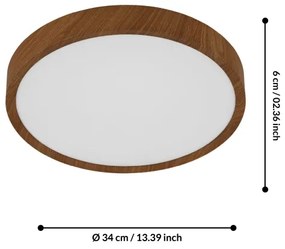 Eglo 75628 - LED Stropní svítidlo GIGLIO LED/14,6W/230V